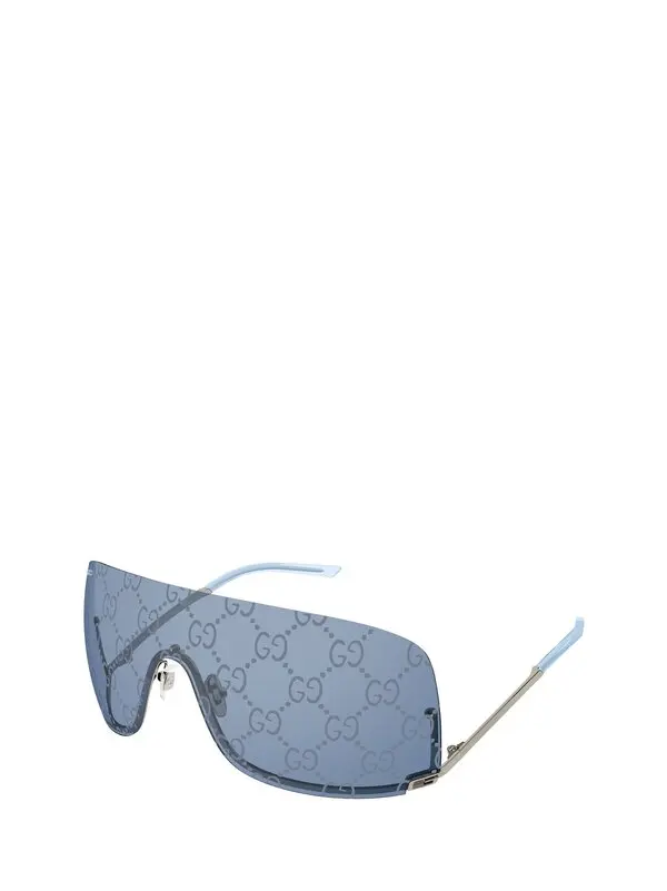 Gucci Oversized Shield Sunglasses