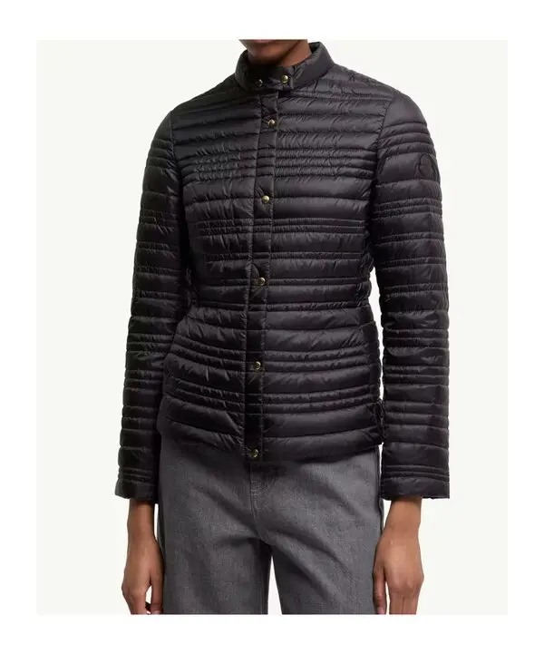 Moncler Catair Quilted Down-filled Biker Jacket
