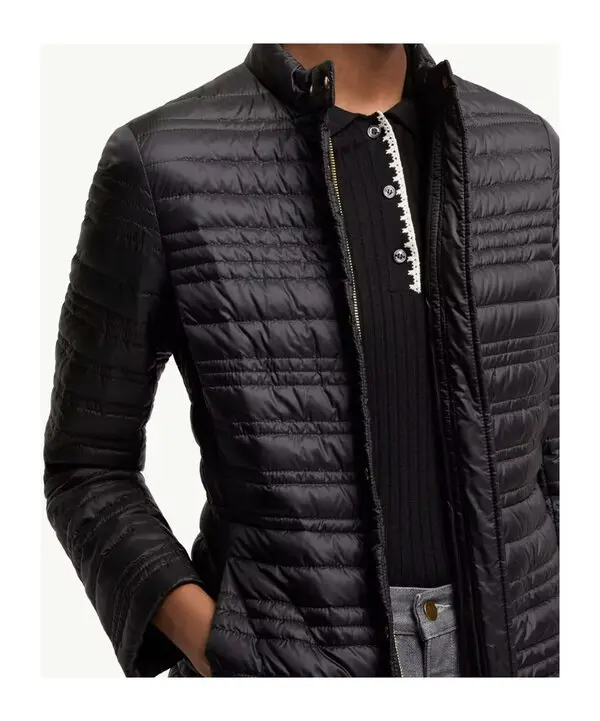 Moncler Catair Quilted Down-filled Biker Jacket