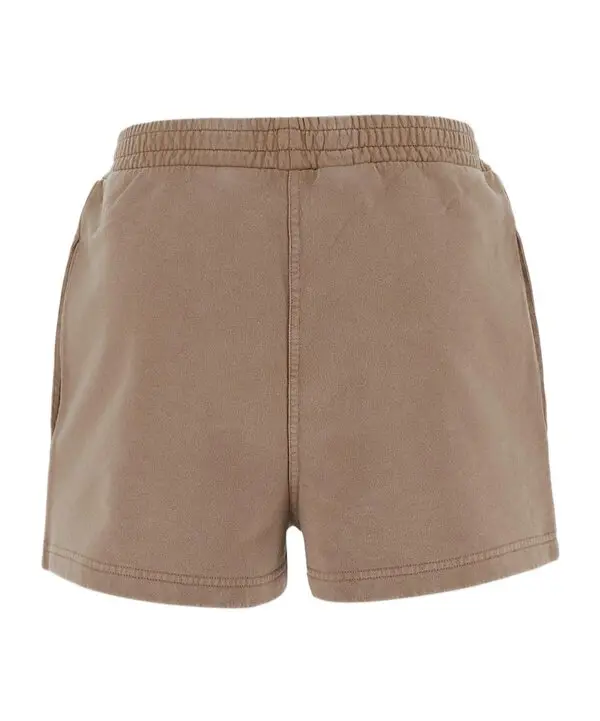 Fendi Logo Detailed Sweat Shorts - Brown
