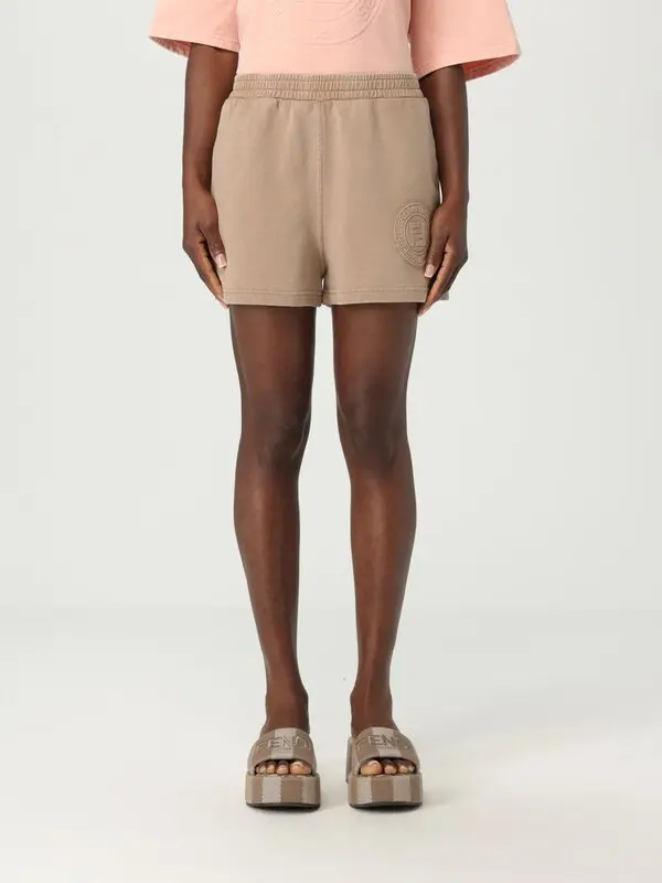Fendi Logo Detailed Sweat Shorts