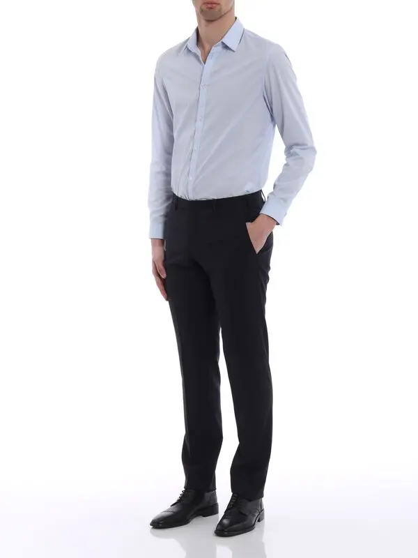 Emporio Armani Logo Detail Casual Pants