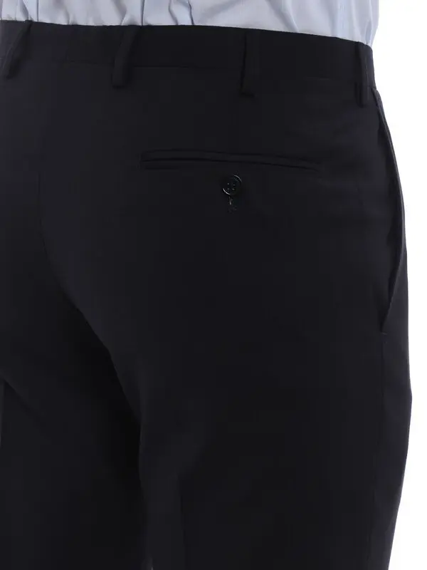 Emporio Armani Logo Detail Casual Pants
