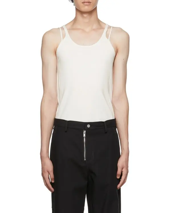 DION LEE Double-strap Tank Top - Nude