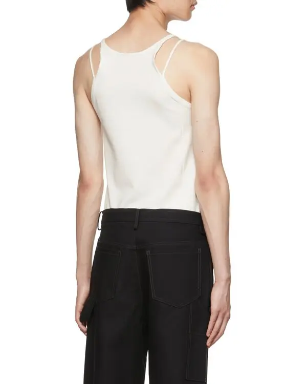 DION LEE Double-strap Tank Top - Nude