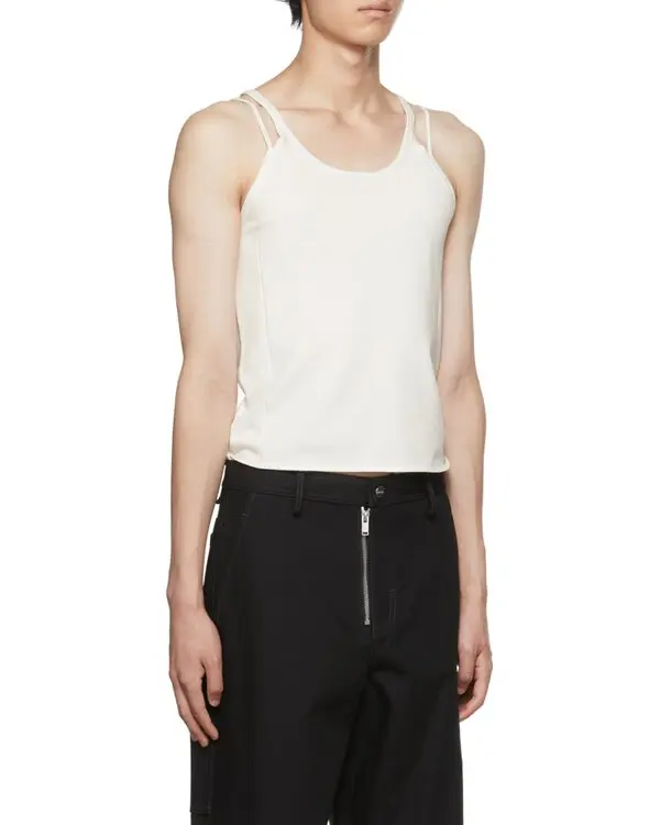 DION LEE Double-strap Tank Top - Nude