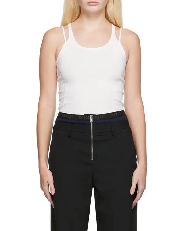 DION LEE Double-strap Tank Top - Nude