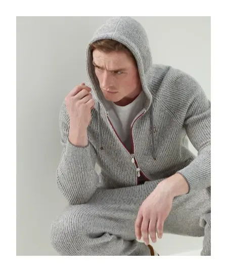 Brunello Cucinelli Zip-up Hooded Cardigan