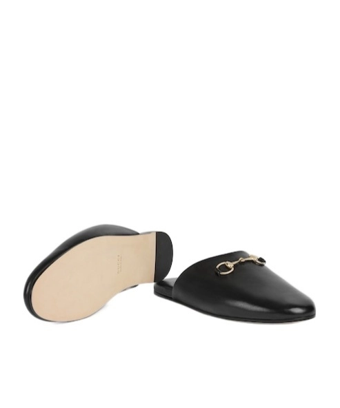 Gucci Horsebit Leather Mules