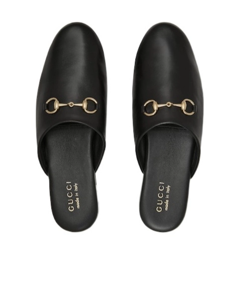 Gucci Horsebit Leather Mules