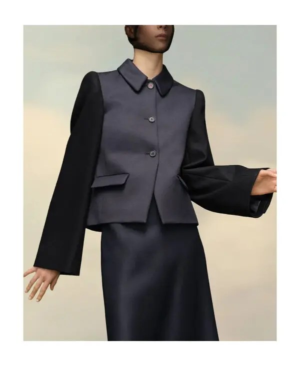 MAISON MARGIELA Oversized Sleeved Buttoned Blazer