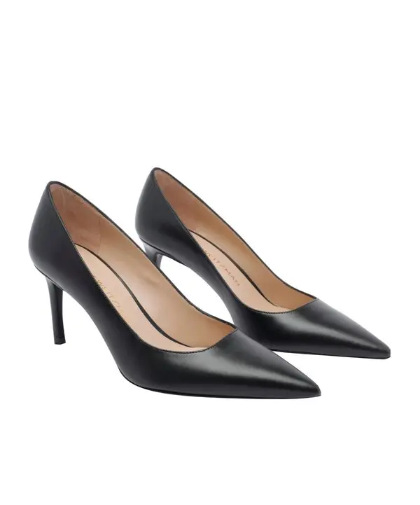 STUART WEITZMAN Pointed Toe High Heel Pumps - Black