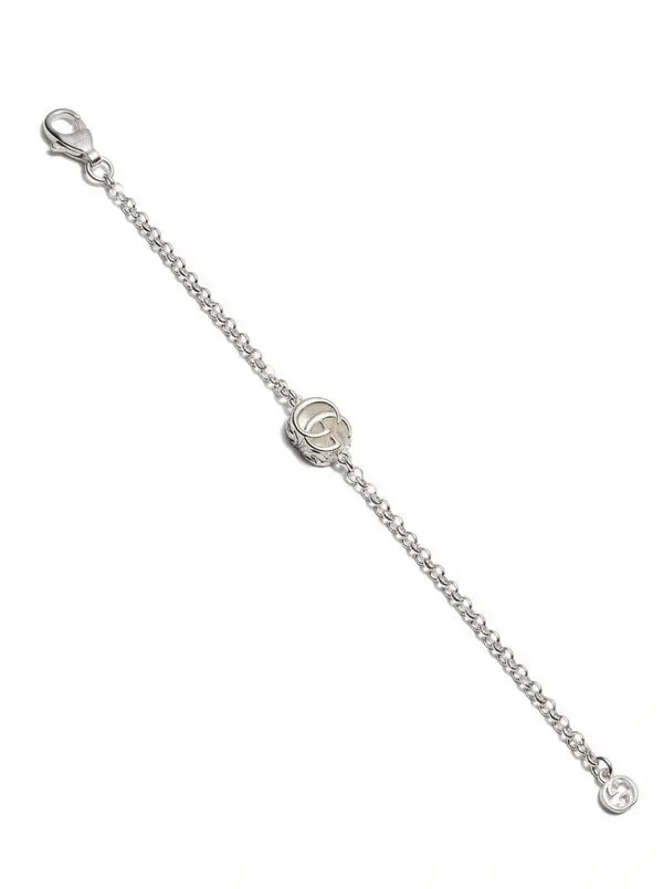 Gucci Gg Marmont Charm Bracelet - Gray
