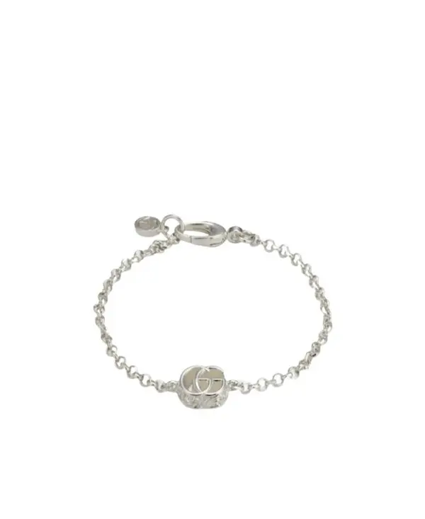 Gucci Gg Marmont Charm Bracelet - Gray