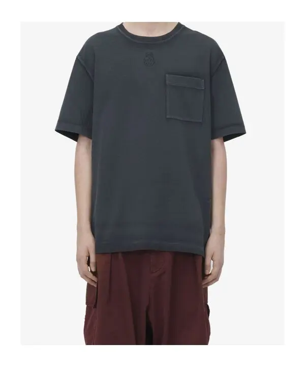 Alexander McQueen Skull Embroidered Crewneck T-shirt
