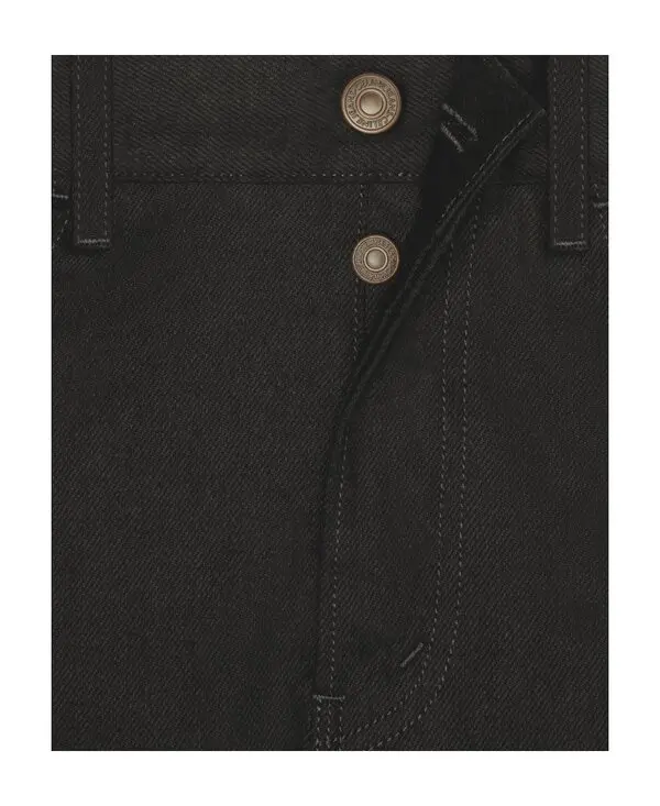 Celine Lou Jeans In Pure Wash Denim - Black