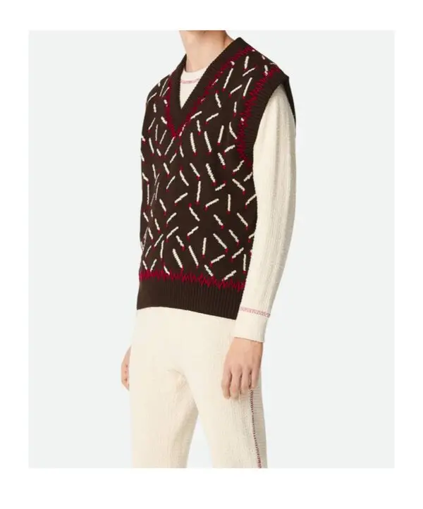 Bottega Veneta Jacquard Matches Gilet