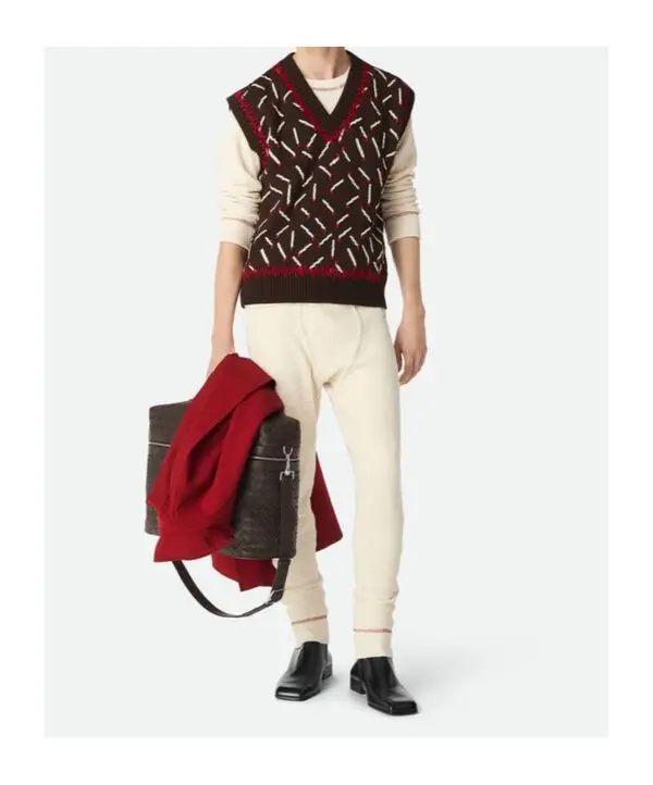 Bottega Veneta Jacquard Matches Gilet