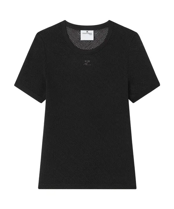 COURREGES Mesh T-shirt