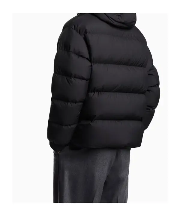 Emporio Armani Zip-up Hooded Down Jacket
