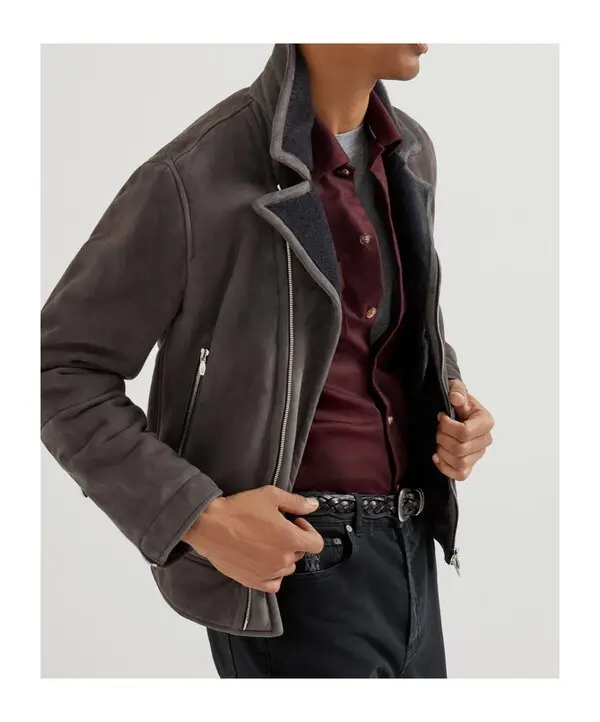Brunello Cucinelli Flannel Pocket Shirt