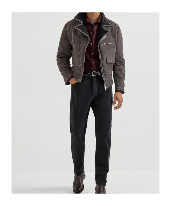 Brunello Cucinelli Flannel Pocket Shirt