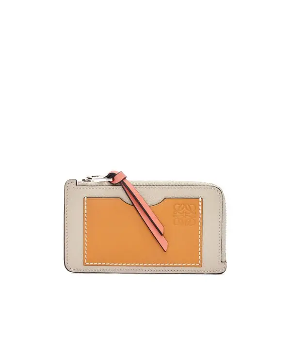 Loewe Anagram Zipped Cardholder - Light Oatmeal/honey