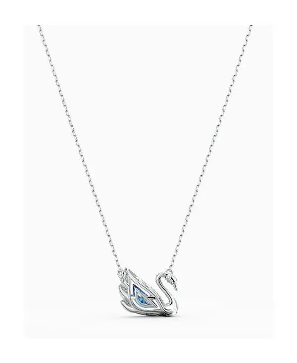 SWAROVSKI Crystal-embellished Swan Pendant Chain