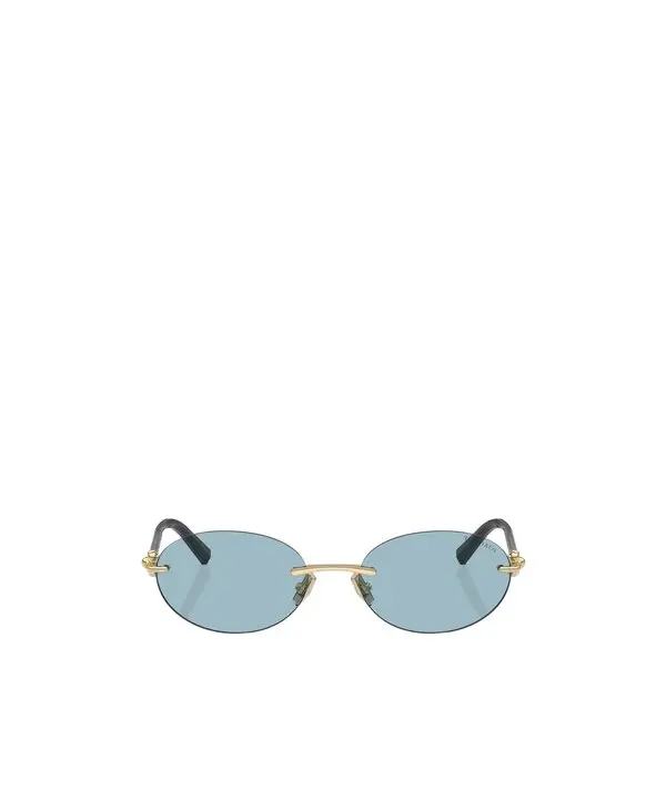 TIFFANY  CO. Tiffany & Co. Logo Oval Sunglasses