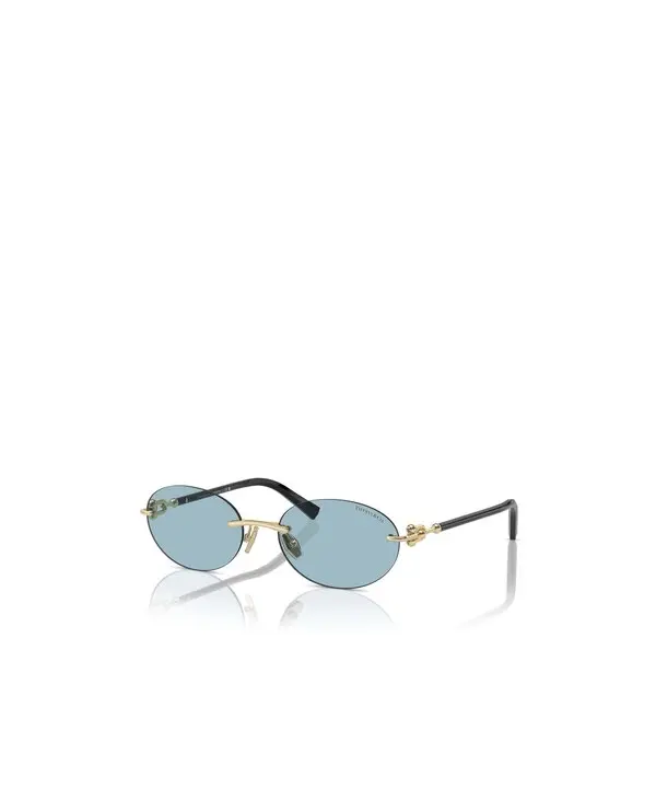 TIFFANY  CO. Tiffany & Co. Logo Oval Sunglasses