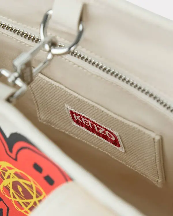 Kenzo X Futura 2000 Canvas Tote Bag