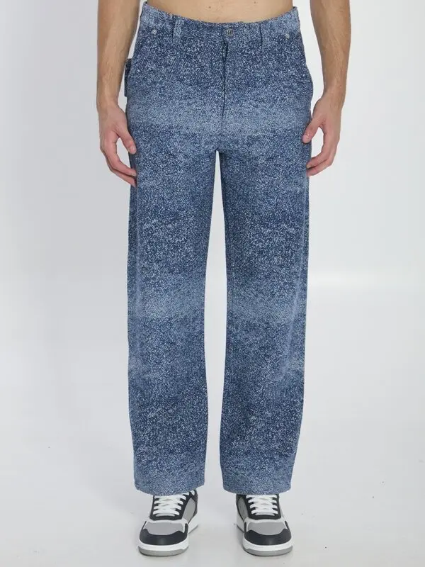 Dior Straight Leg Carpenter Jeans