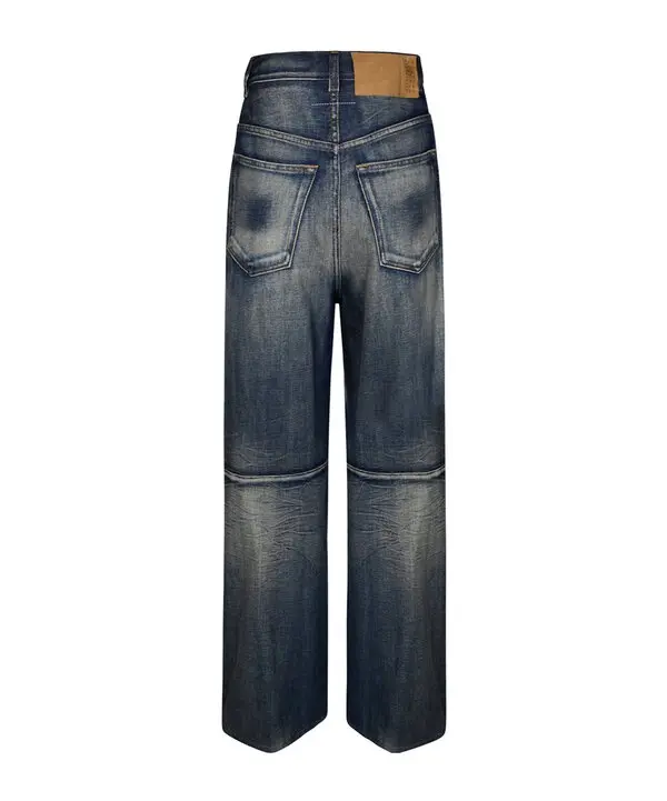MAISON MARGIELA Straight Leg Jeans - Blue