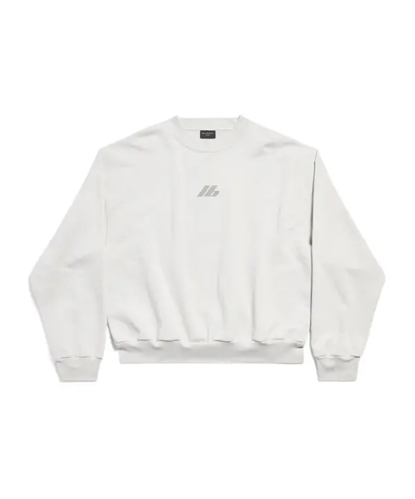 Balenciaga Activewear Crewneck Sweatshirt With Logo - No