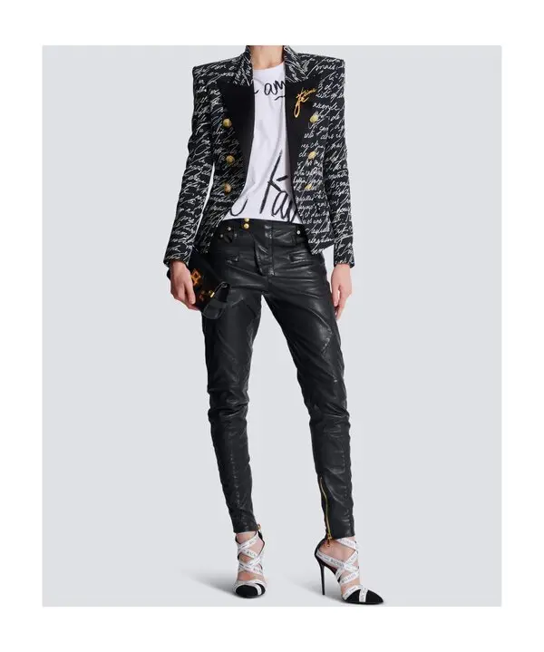 Balmain Je T'aime" Print Short-sleeved T-shirt