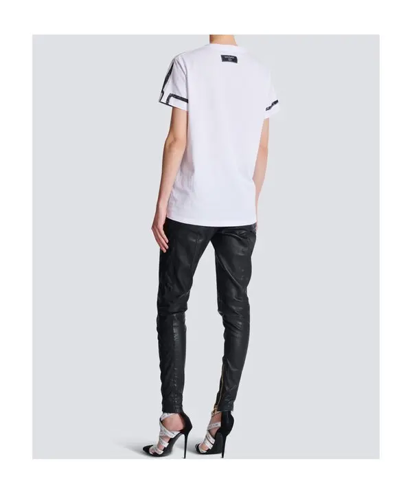 Balmain Je T'aime" Print Short-sleeved T-shirt