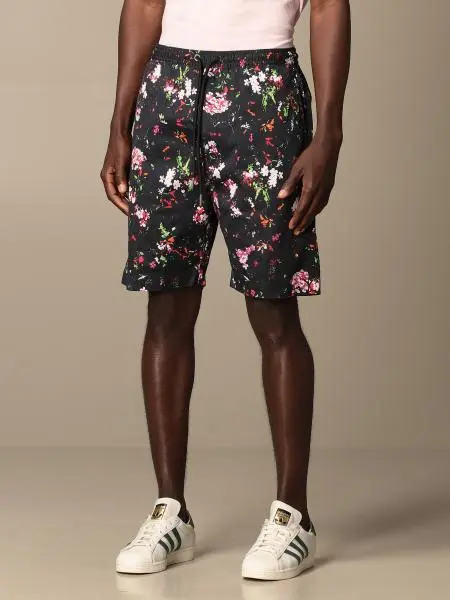 DIESEL® Floral-printed Drawstring Shorts