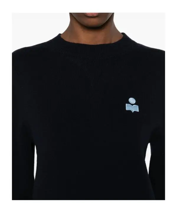 Isabel Marant Étoile Kelaya Logo Knitwear - Black