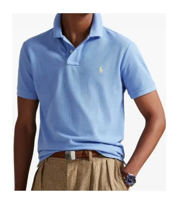 Ralph Lauren Polo Logo-embroidered Straight Hem Polo Shirt