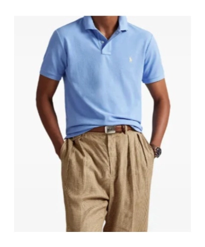 Ralph Lauren Polo Logo-embroidered Straight Hem Polo Shirt