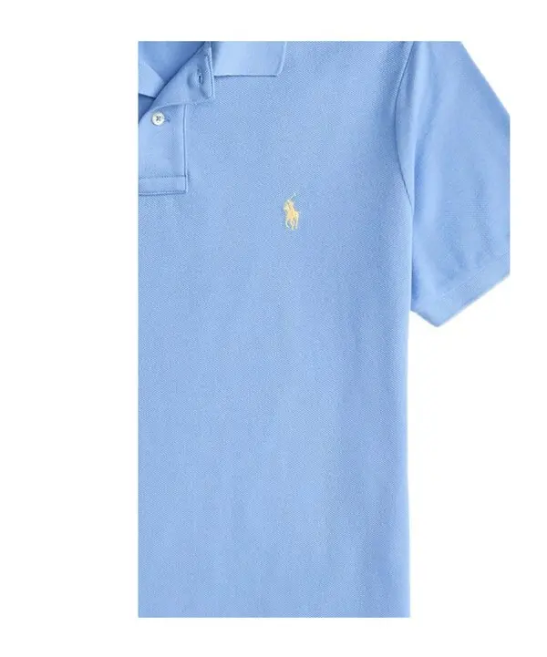 Ralph Lauren Polo Logo-embroidered Straight Hem Polo Shirt