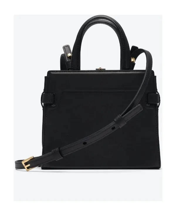 Delvaux Adjustable Shoulder Strap Cross-body Bag - Black