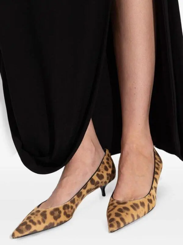 JIMMY CHOO Amelia Pointed-toe High Heels - Brown