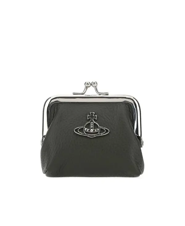 VIVIENNE WESTWOOD Logo Wallet - Black