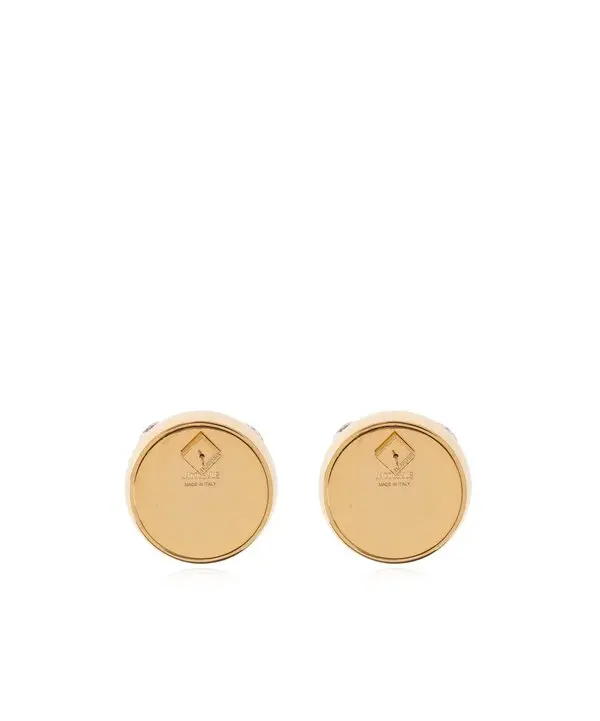 Jacquemus Rond Carré Embellished Earrings - Gold