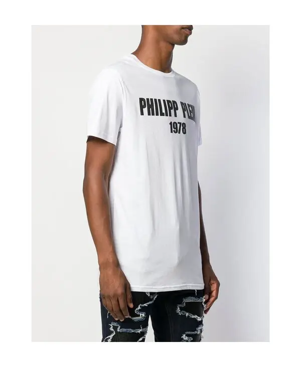 Philipp Plein Logo Printed T-shirt