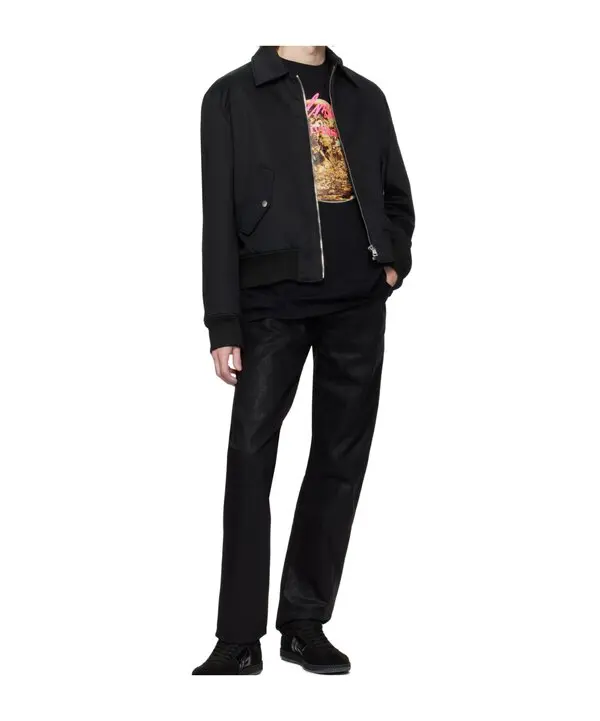 Balmain Vintage Logo Bomber Jacket
