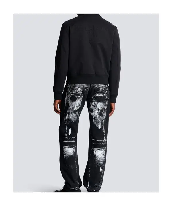 Balmain Vintage Logo Bomber Jacket