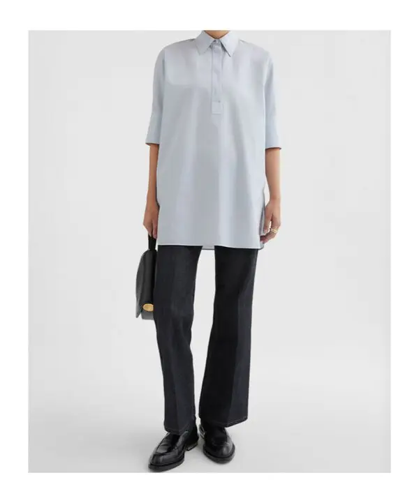 JIL SANDER Striped Relaxed Fit Shirt
