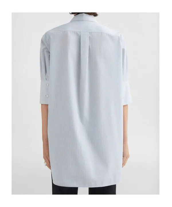 JIL SANDER Striped Relaxed Fit Shirt